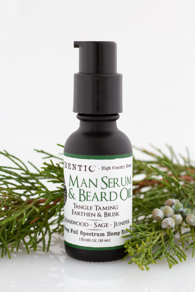 Man Serum & Beard Oil – Authentic Organics